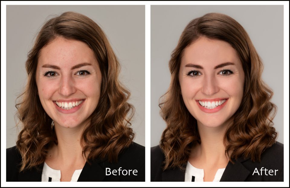 Retouching Before & After - Andy Greenwell Photography